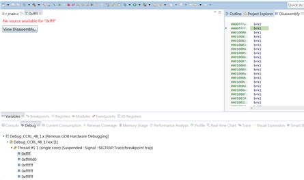 RL Debug Problem With E Emulator Forum RL MCU Renesas Engineering Community