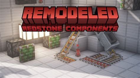 Remodeled Redstone Minecraft Texture Pack
