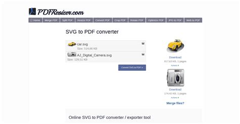 Online Svg To Pdf Converter Exporter