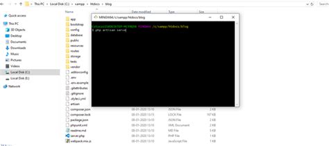 How To Install Laravel Application And Sample Crud