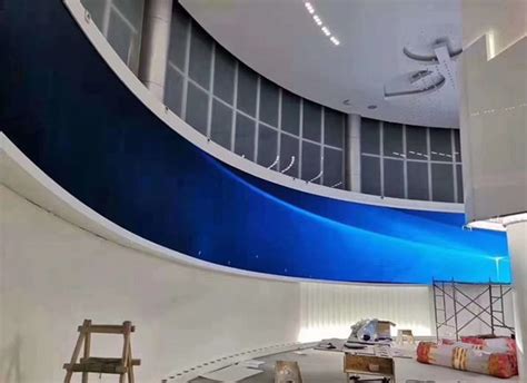 P Flexible LED Screen In Visual Design Curved Screen