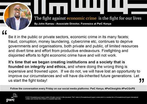 Pwc Kenya On Linkedin Corruption Forensics Pwcinsights