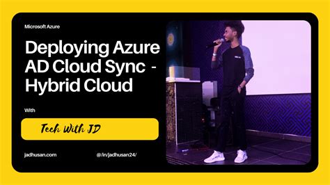 Microsoft Azure Deploying Azure Ad Connect Cloud Sync 2023 Tech With Jd