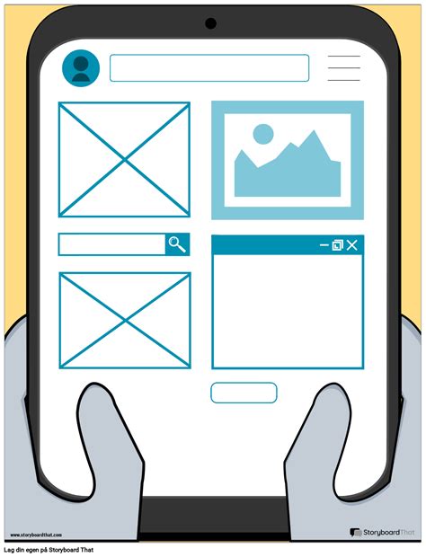 Ux Wireframe 1 Storyboard Por No Examples