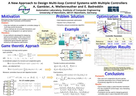 Pdf A New Approach To Design Multi Loop Control Systems With Multiple