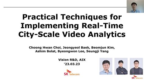 Practical Techniques For Implementing Real Time City Scale Video