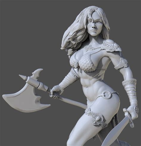 3d Stl Sexy Woman File Etsy