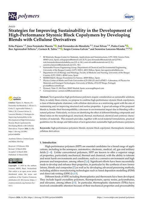 Pdf Strategies For Improving Sustainability In The Development Of
