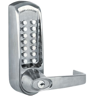 Codelocks CL Front Back Codelock Plates Only For Use With Existing Mortice Latch Or Lock