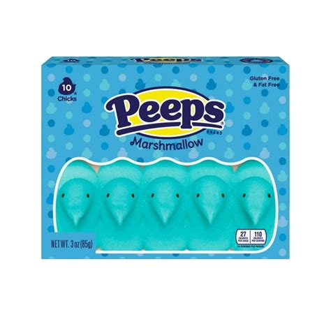 Peeps Easter Holiday Marshmallow Chicks Party Pack 60 Assorted Color