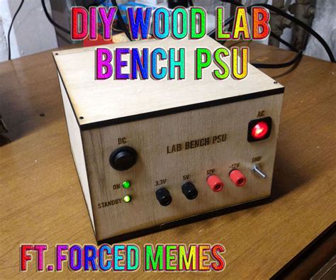 Diy Atx Wood Lab Bench Psu