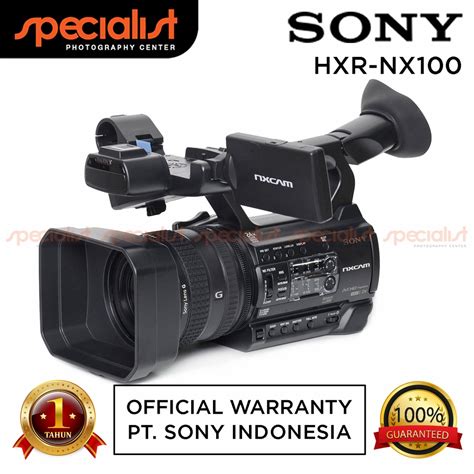 Jual Sony Nx100 Professional Camcorder Garansi Resmi Sony Indonesia Shopee Indonesia