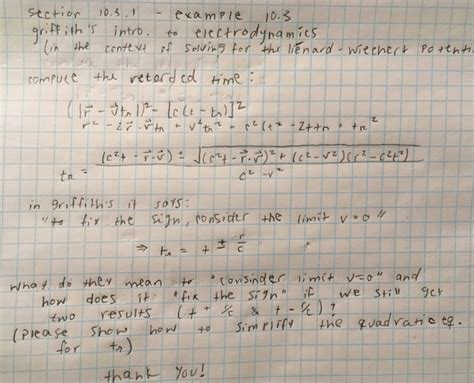 Solved From Example 10 3 In Griffiths Introduction To