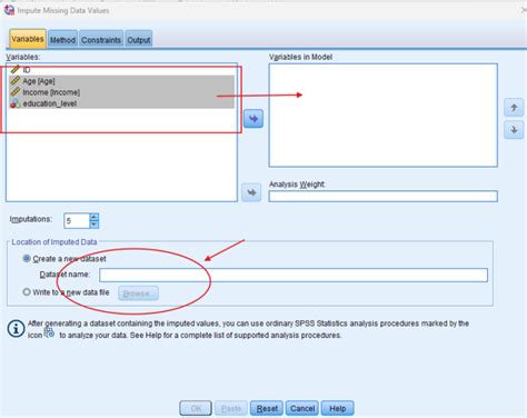 Data Imputation For Missing Values In Spss