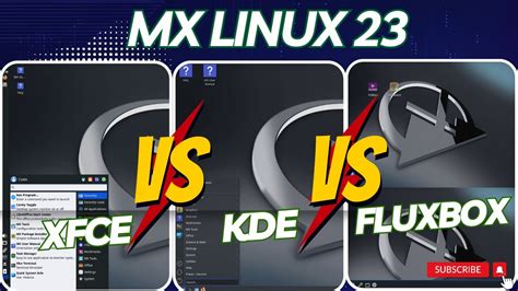 Mx Linux 23 Xfce Vs Kde Plasma Vs Fluxbox Ram Consumption Youtube