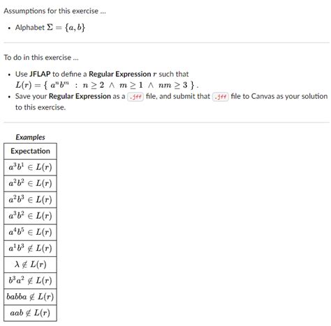 Solved Assumptions for this exercise Alphabet Σ a b Chegg com