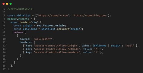 Yasin Zahiri On Linkedin Nextjs Cors Webdevelopment Api Javascript