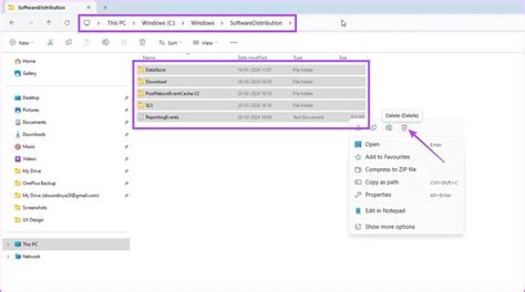 How To Rename Or Delete Softwaredistribution And Catroot2 Folders