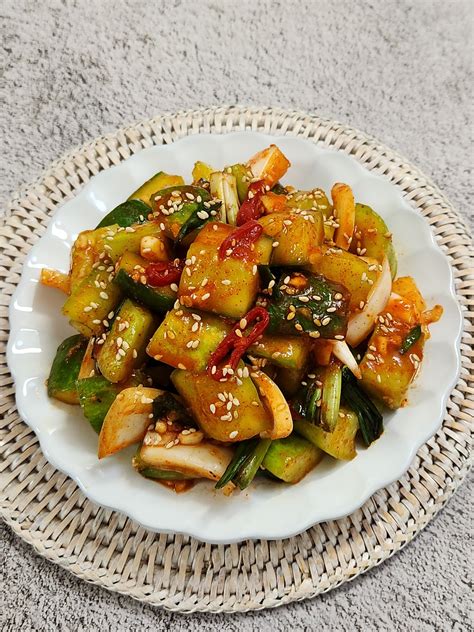 새콤달콤 아삭한 오이무침 오이김치 오이깍두기 만들기