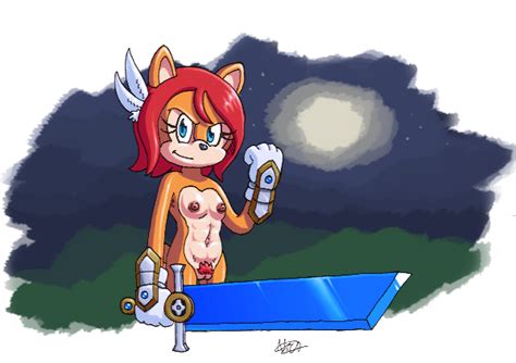 Meet Queen Sally Acorn By Dorigreen Hentai Foundry