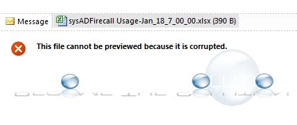 Fix This File Cannot Be Previews Because It Is Corrupted Outlook