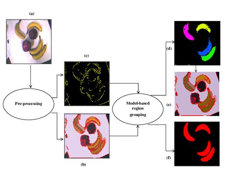 shape detection and segmentation system diagram input color image a