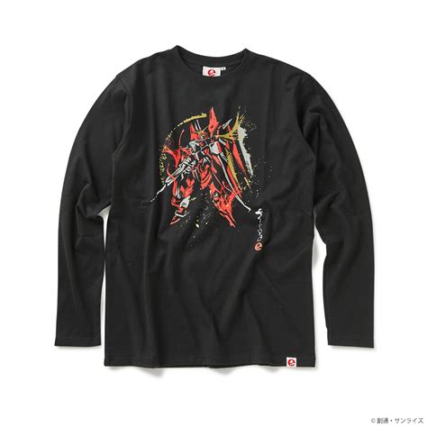 Strict G Japan 『機動戦士ガンダムseed』 長袖 Tシャツ 筆絵風ジャスティスガンダム柄 ｜ Strict G