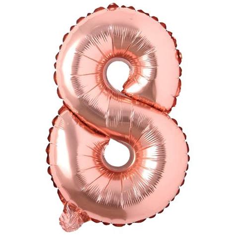 Buy Cherishx 8 Digitnumber Foil Balloon For Birthday And Anniversary
