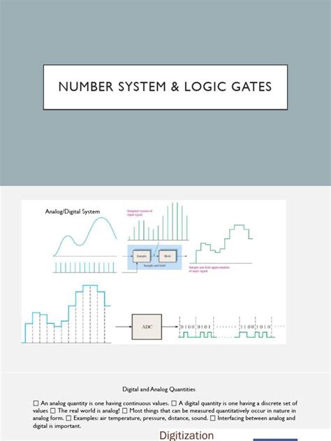 Ch 2 3 Number System Logic Gates Pdf