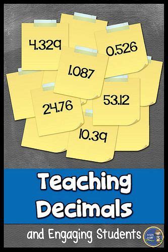 Decimal Activities To Engage Your Babes Artofit