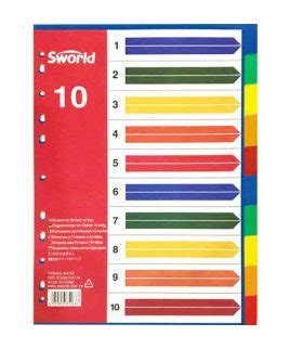 Paper Separators File Separators PP Page Trend Pk