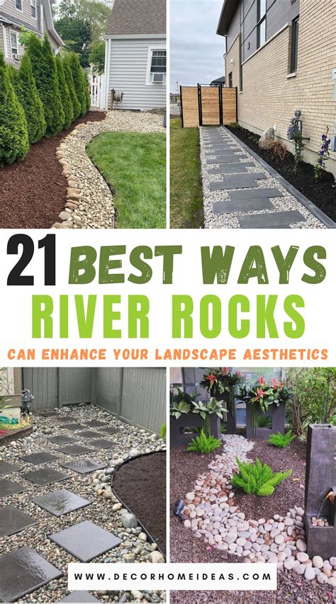 21 River Rock Landscaping Ideas To Enhance Your Outdoor Oasis All For One