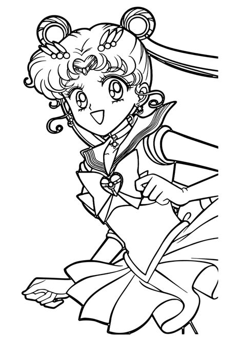 Dibujos De Sailor Moon Pages Para Colorear Vsun