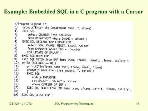 Ppt Introduction To Sql Programming Techniques And Constraints And
