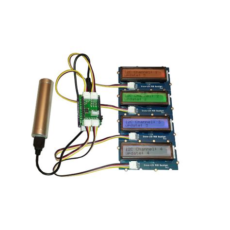 ThingSoC Four I C OLED Displays With PSoC L IoT Expert