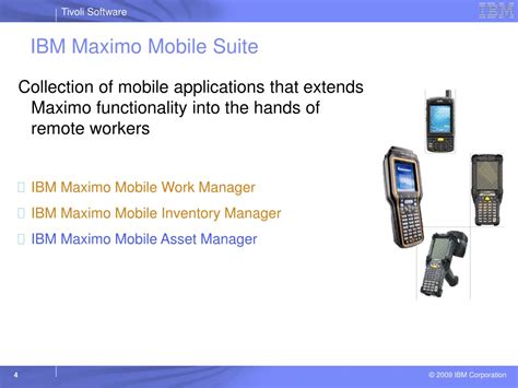 Ppt Ibm Maximo Mobile Suite Overview Powerpoint Presentation Free Download Id 9489166