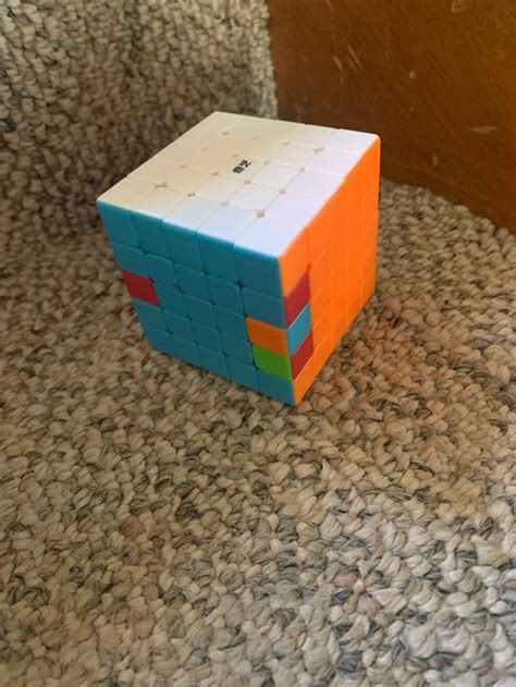 Solving 5x5 Cant Remember The Name Of The Method Rrubikscubes