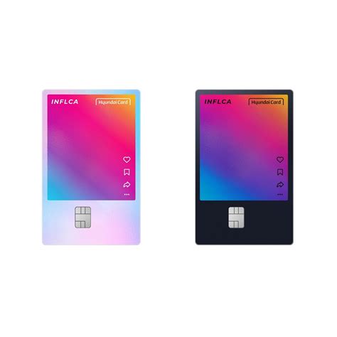 현대카드 2000만 인플루언서를 위한 카드 인플카 현대카드 공개