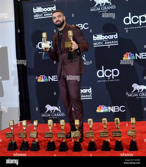 Drake Appears Backstage After Winning The Awards For Top Artist Top