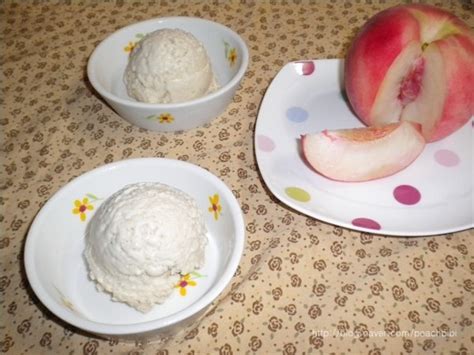 복숭아 아이스크림