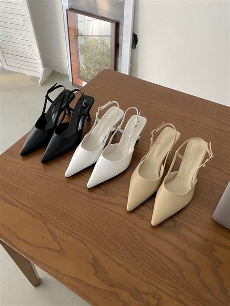 유니스 유니스 225 250 필 스틸레토 하객신발 격식룩 상견례신발 발이편한 면접구두 웨딩구두 여자 여성 봄여름가을 낮은굽 로우굽 미들굽 슬링백 샌들7cm