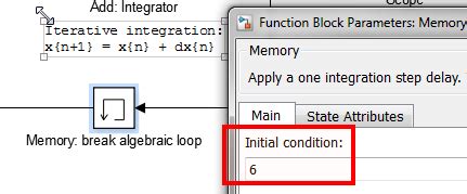 Matlab How To Set Initial Condition T 0 For Simulink Integrator Loop