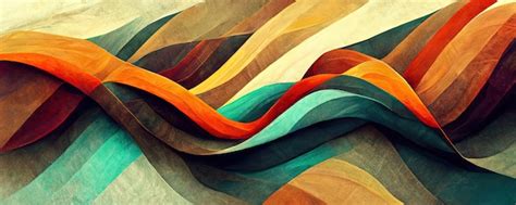 Premium Photo Abstract Colorful Texture Background Wavy Lines In A Mesmerize Motion