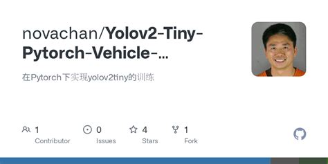 Github Novachan Yolov Tiny Pytorch Vehicle Pedestriandetection