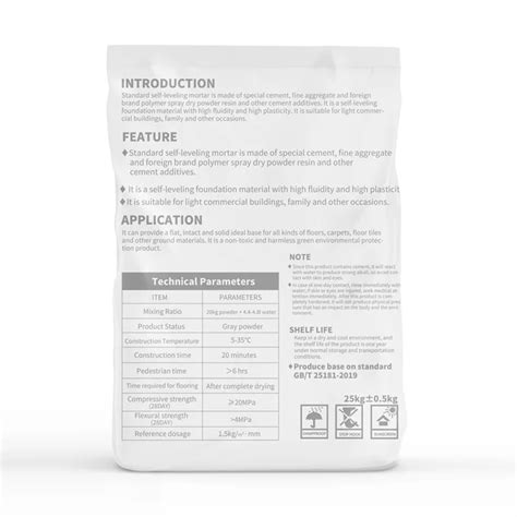 Self Leveling Mortar