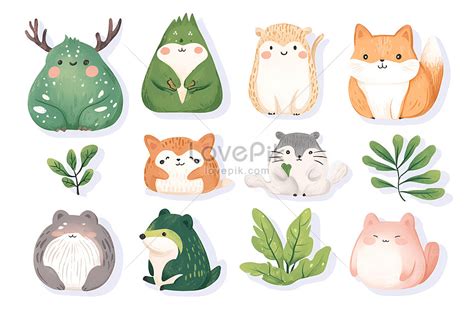 귀여운 다람쥐 일러스트 무료 다운로드 Lovepik