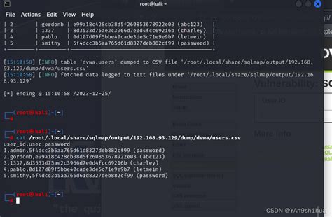 网络渗透实验（三）————xss和sql注入（1）sql注入实验哈深 Csdn博客