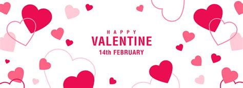 해피 발렌타인 데이와 화이트 데이 세일 배너 현실적인 하트 모양의 빨간색 분홍색 및 흰색 풍선으로 만든 테두리 프레임이 있는