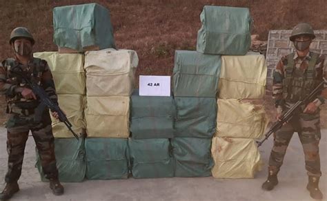 Drugs Worth Rs 739 Crore Seized In Mizoram 7 Arrested