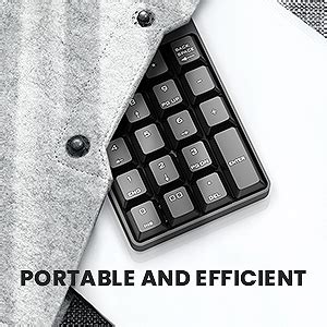 Teclado numérico com fio teclado numérico USB com 19 teclas teclado para laptop PC